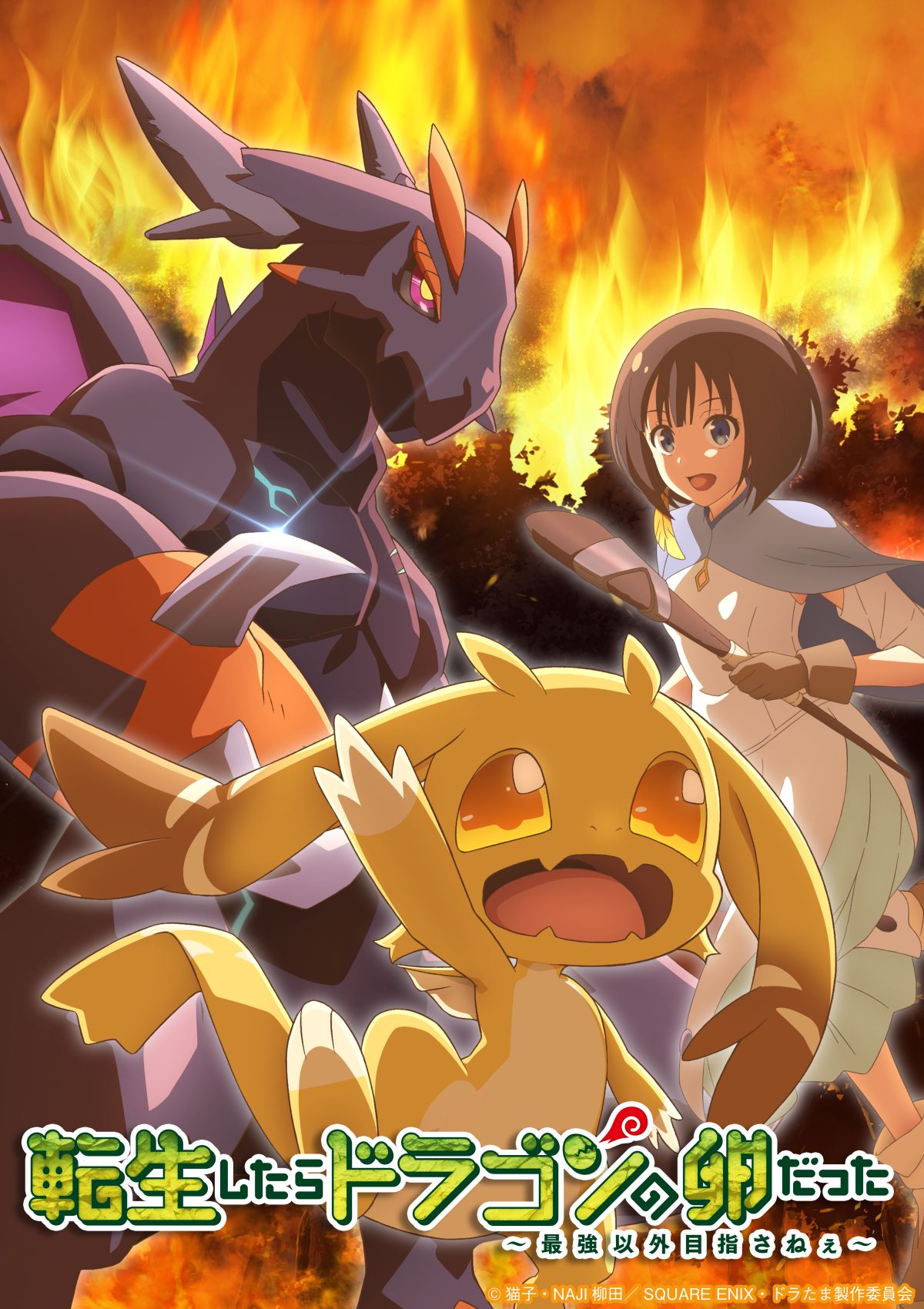Reincarnated as a Dragon's Egg Anime Premieres January 2026 | Only Hits