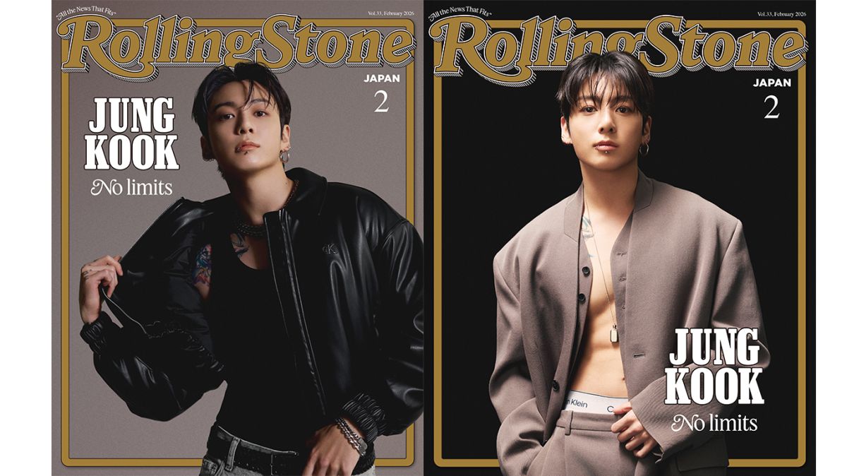Jung Kook on Rolling Stone Japan's Double Cover | Only Hits