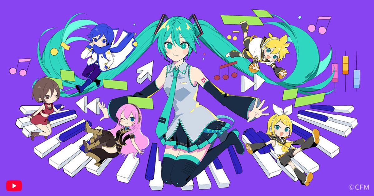 Hatsune Miku Takes Over YouTube Logo for Miku Day | Only Hits