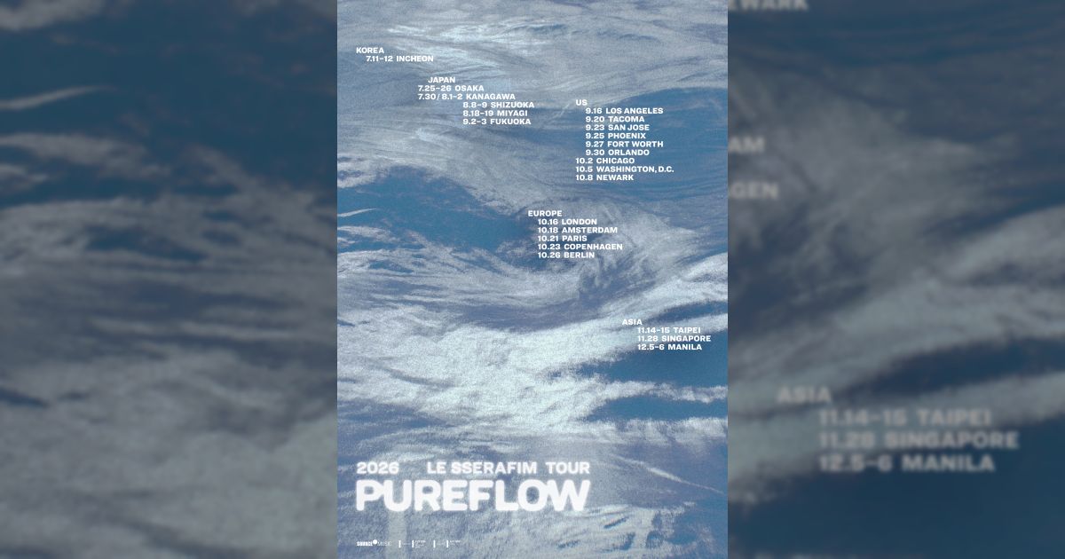 LE SSERAFIM Announces 2026 'PUREFLOW' World Tour | Only Hits